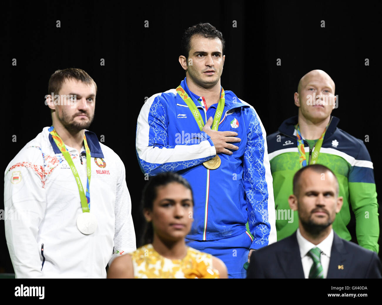 Rio 2016 Summer Olympics Featuring: Kianoush Rostami, Vadzim Straltsou ...