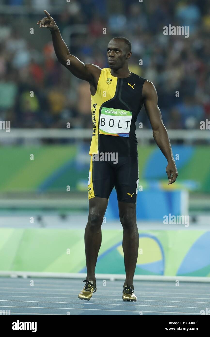Rio 2016 Summer Olympics - Day 9 Featuring: Usain Bolt Where: Rio de ...