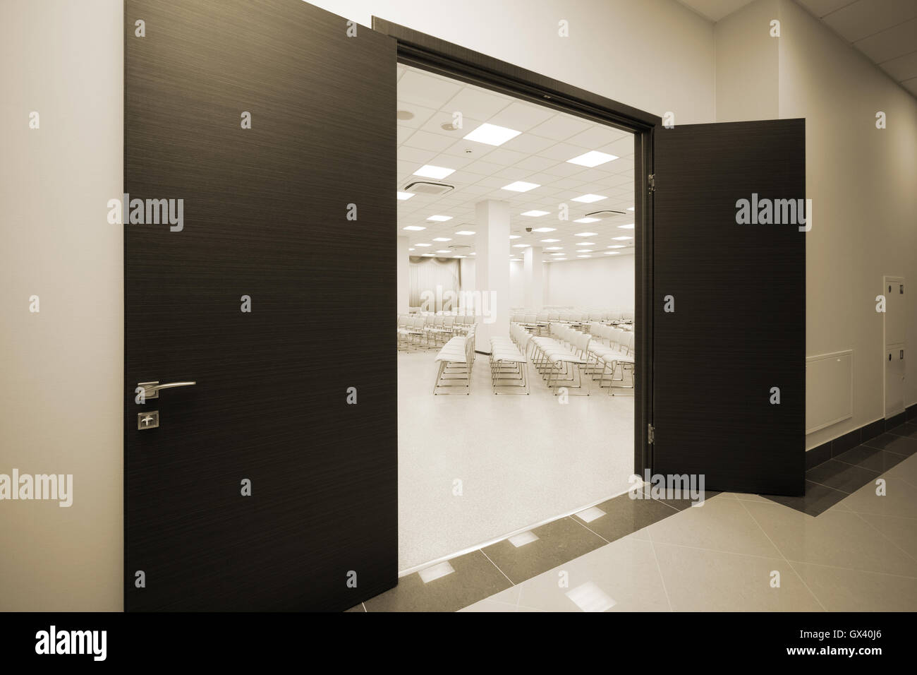Auditorium entrance hi-res stock photography and images - Alamy