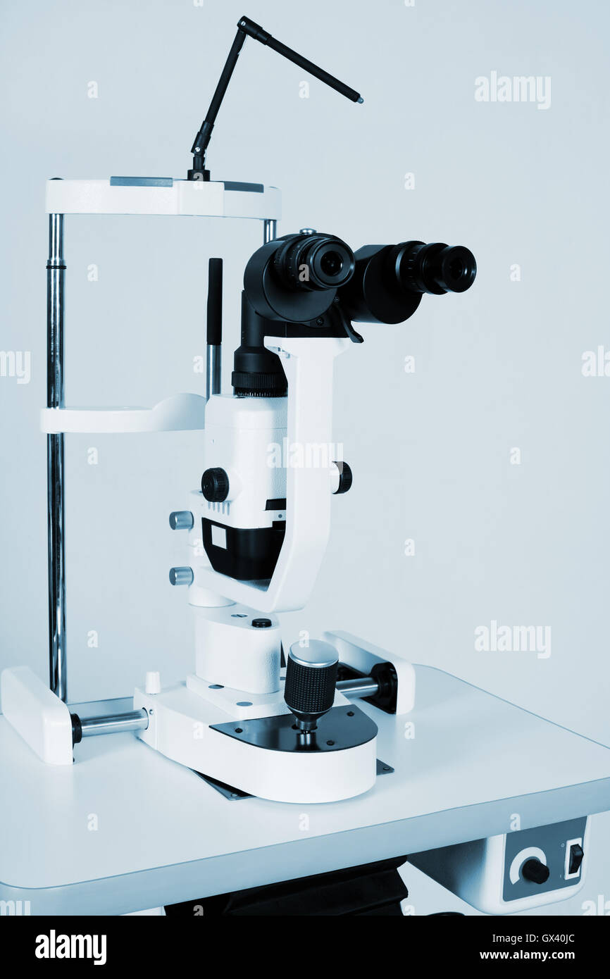 Modern and powerful microscope for medical researches Stock Photo - Alamy