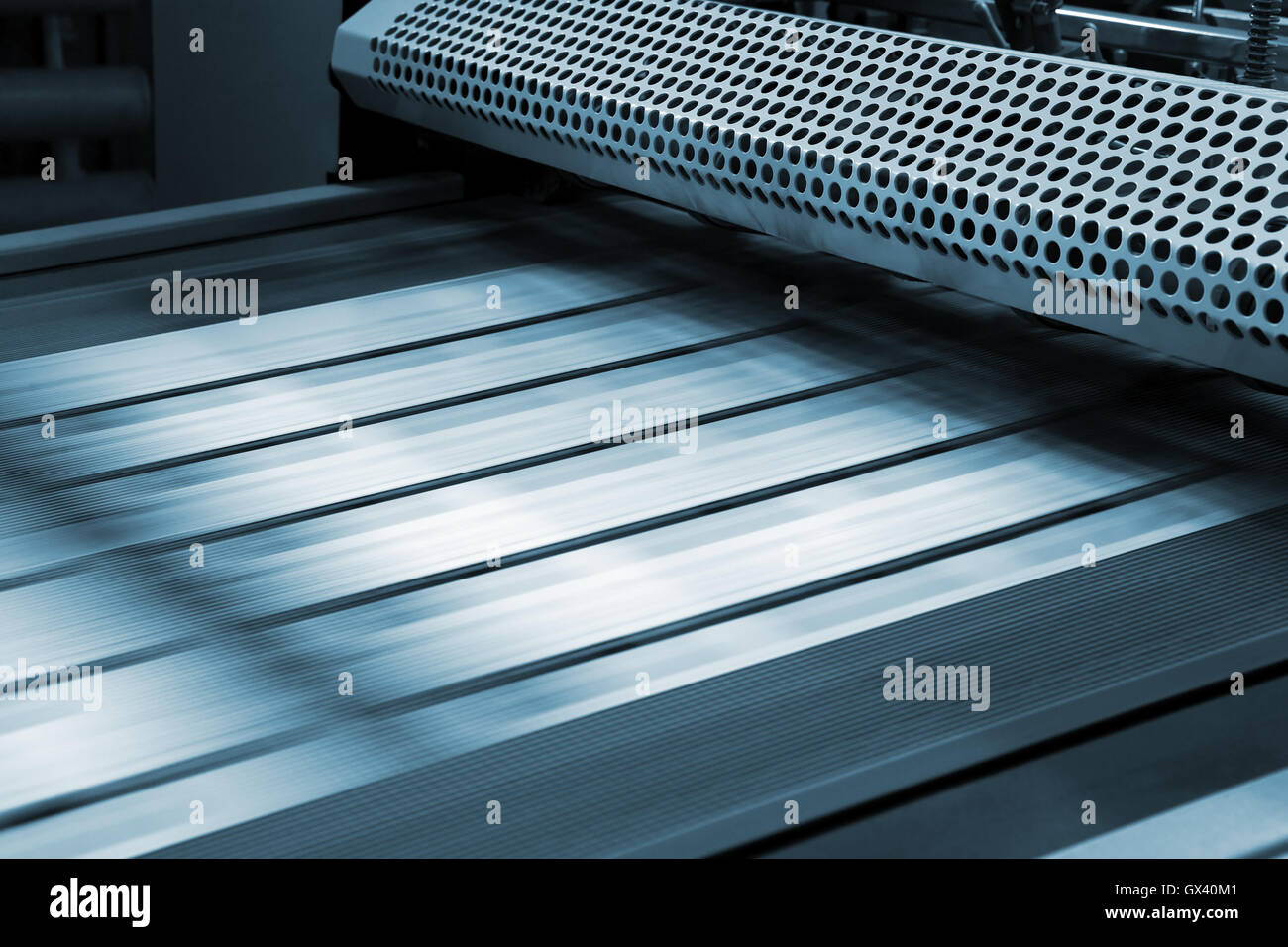 Polygraphic process in a modern printing house Stock Photo - Alamy
