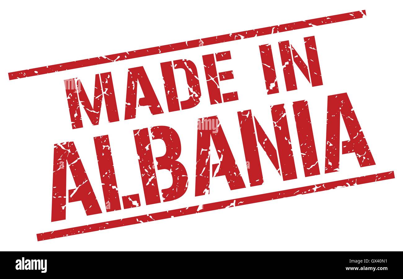 made in Albania stamp Stock Vector Image & Art - Alamy