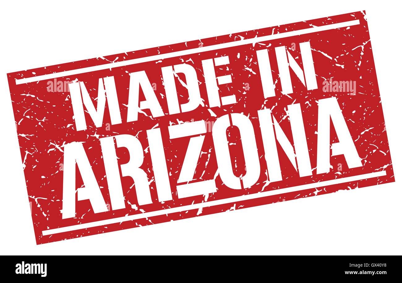 made in Arizona stamp Stock Vector Image & Art - Alamy