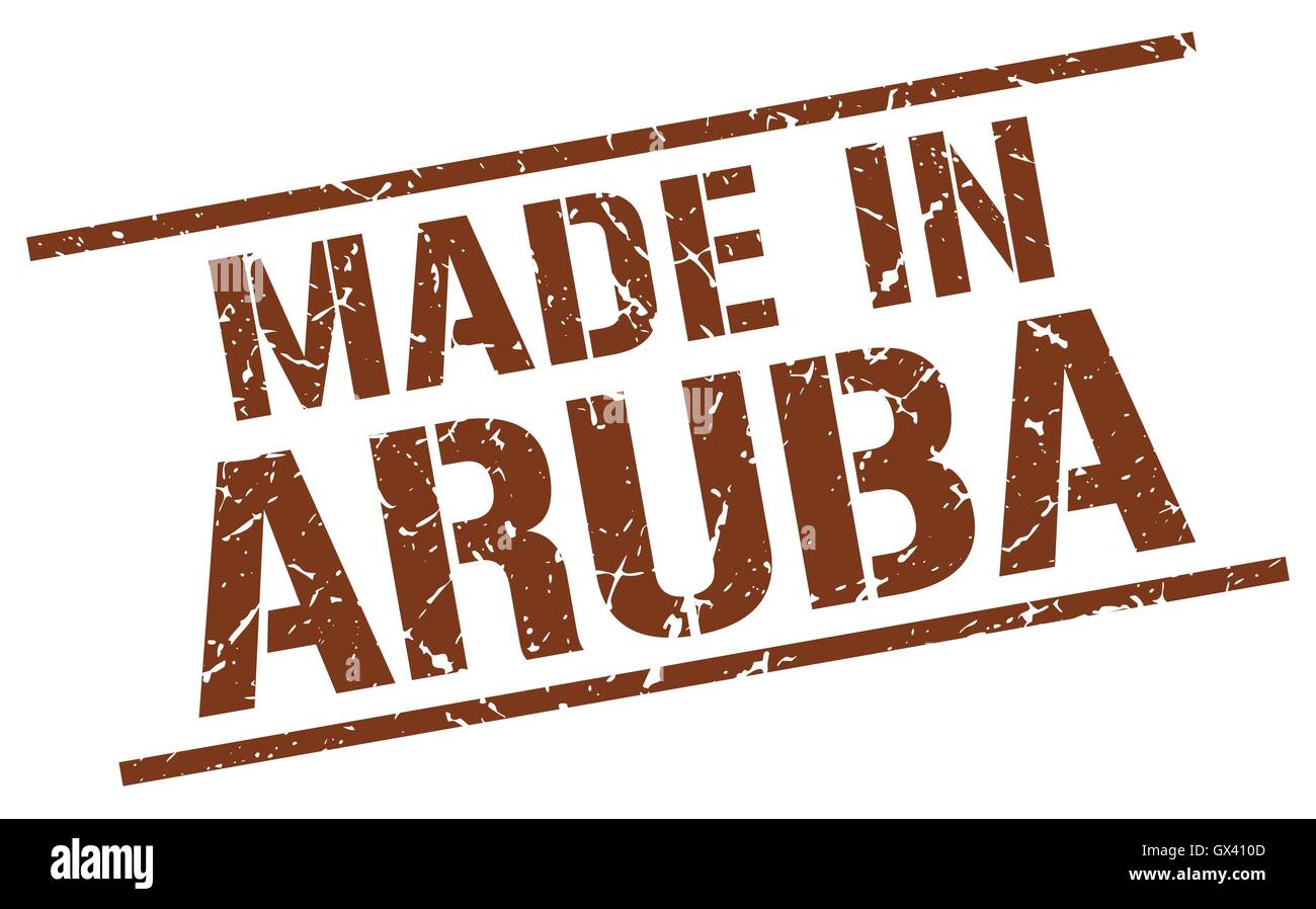made in Aruba stamp Stock Vector Image & Art - Alamy