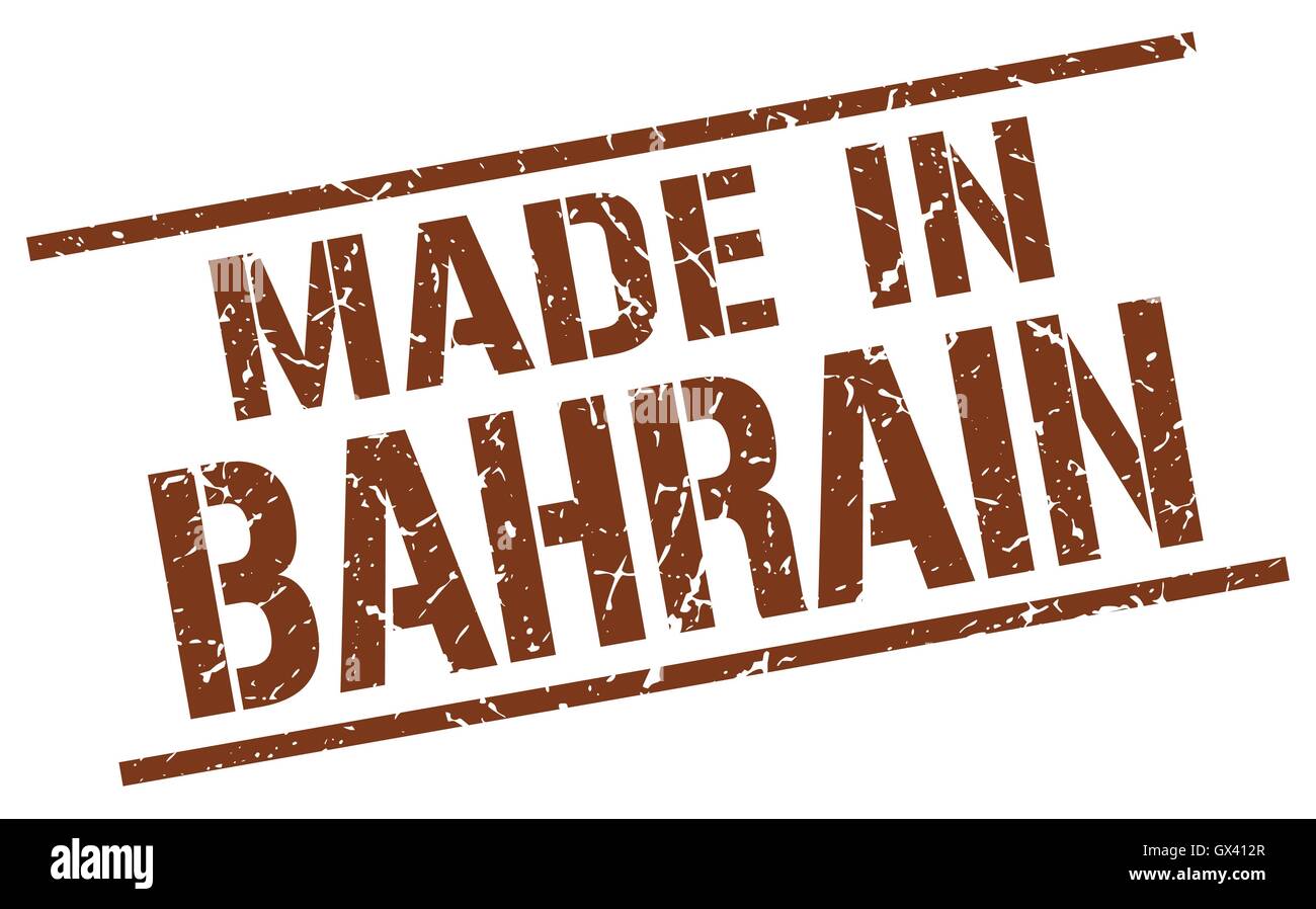 made in Bahrain stamp Stock Vector Image & Art - Alamy