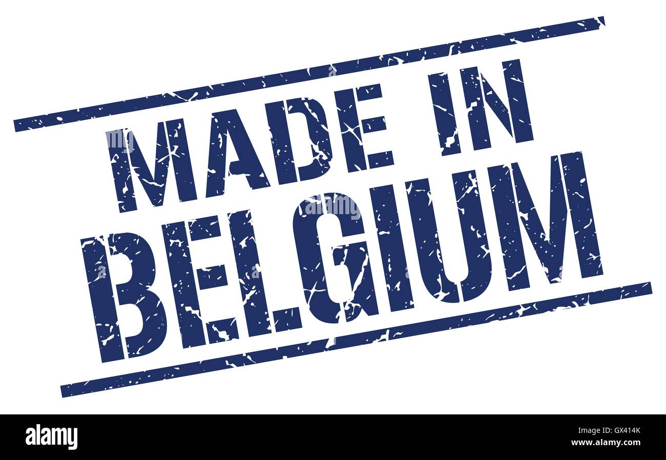 made in Belgium stamp Stock Vector Image & Art - Alamy