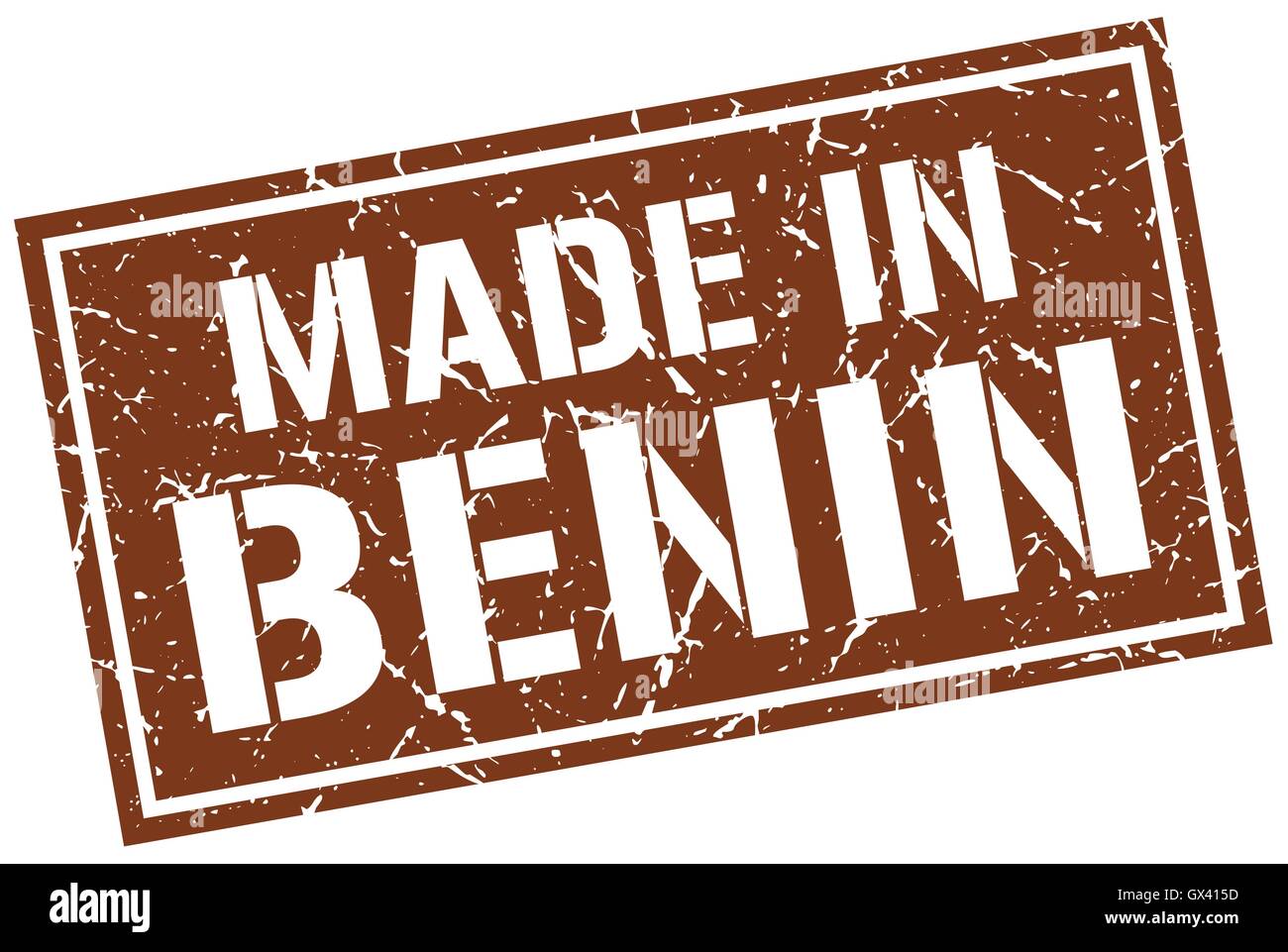 Benin stamp Cut Out Stock Images & Pictures - Alamy