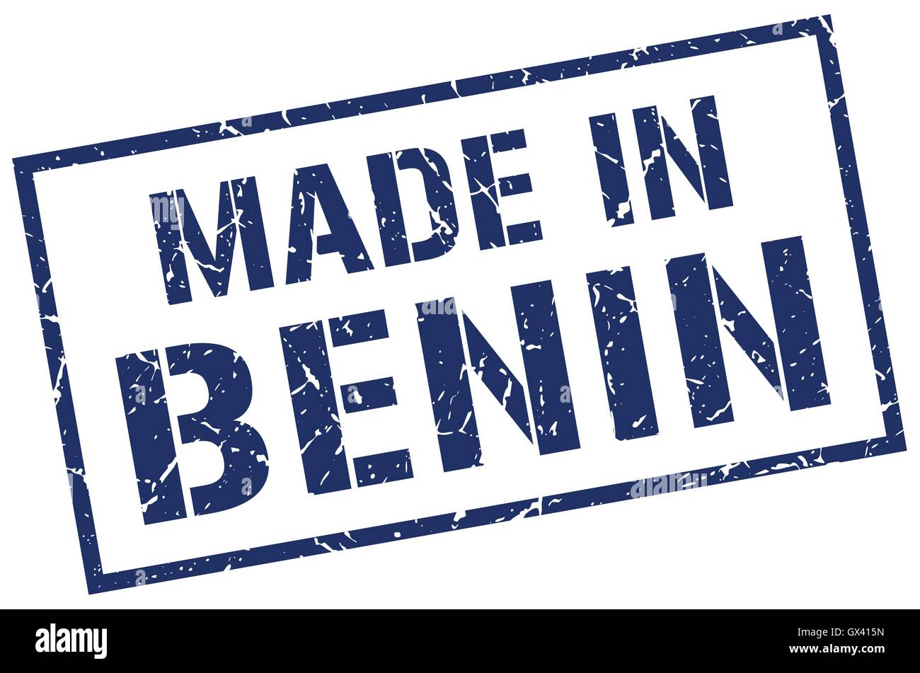 Benin stamp Cut Out Stock Images & Pictures - Alamy