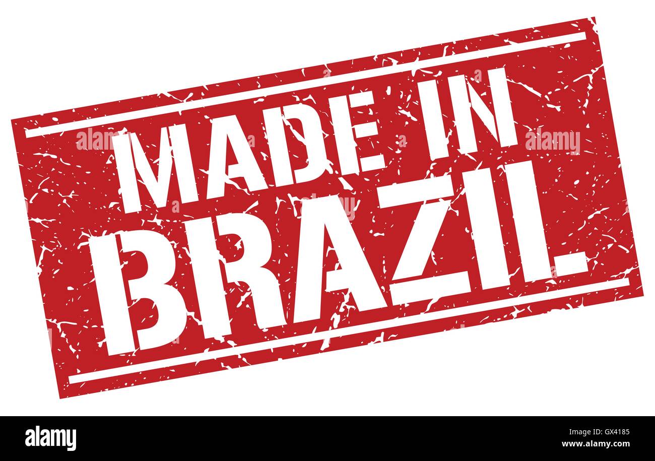 made in Brazil stamp Stock Vector Image & Art - Alamy