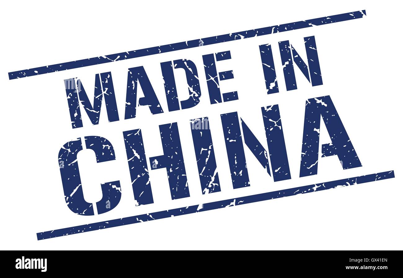 made in China stamp Stock Vector Image & Art - Alamy