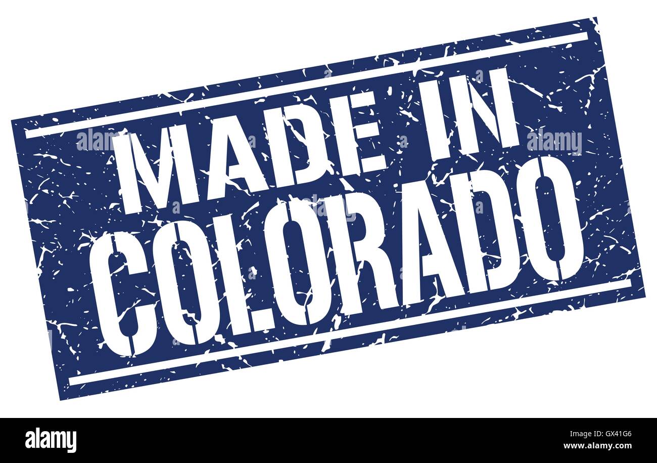 made in Colorado stamp Stock Vector Image & Art - Alamy