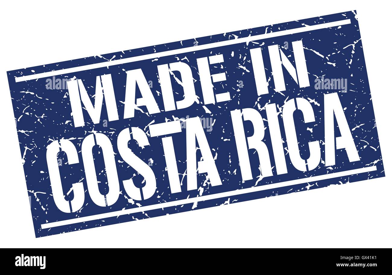 made in Costa Rica stamp Stock Vector Image & Art - Alamy