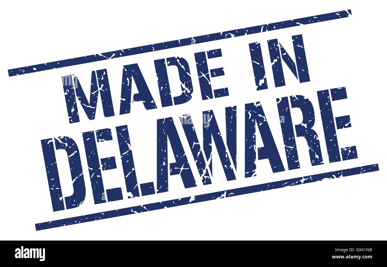 made in Delaware stamp Stock Vector Image & Art - Alamy