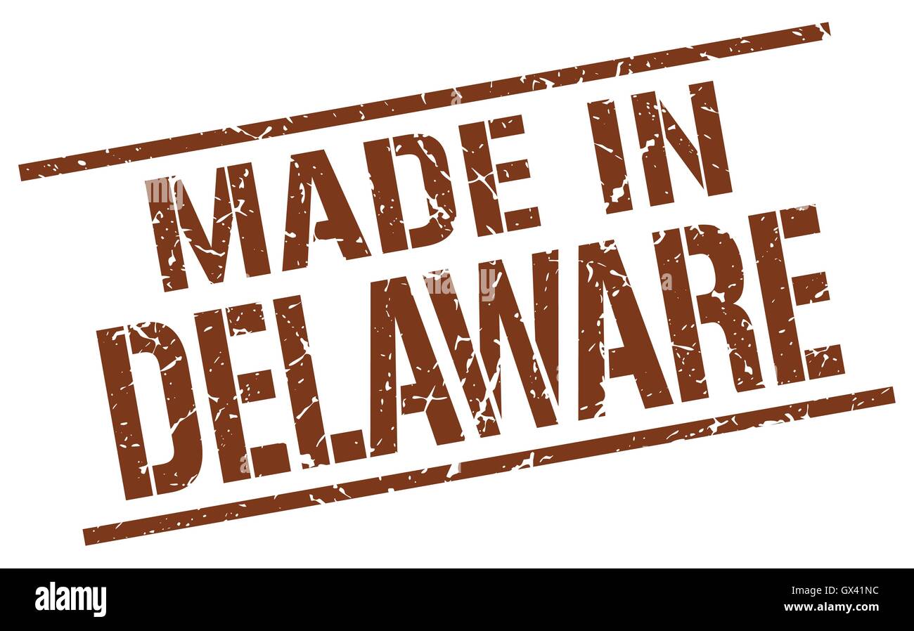 made in Delaware stamp Stock Vector Image & Art - Alamy