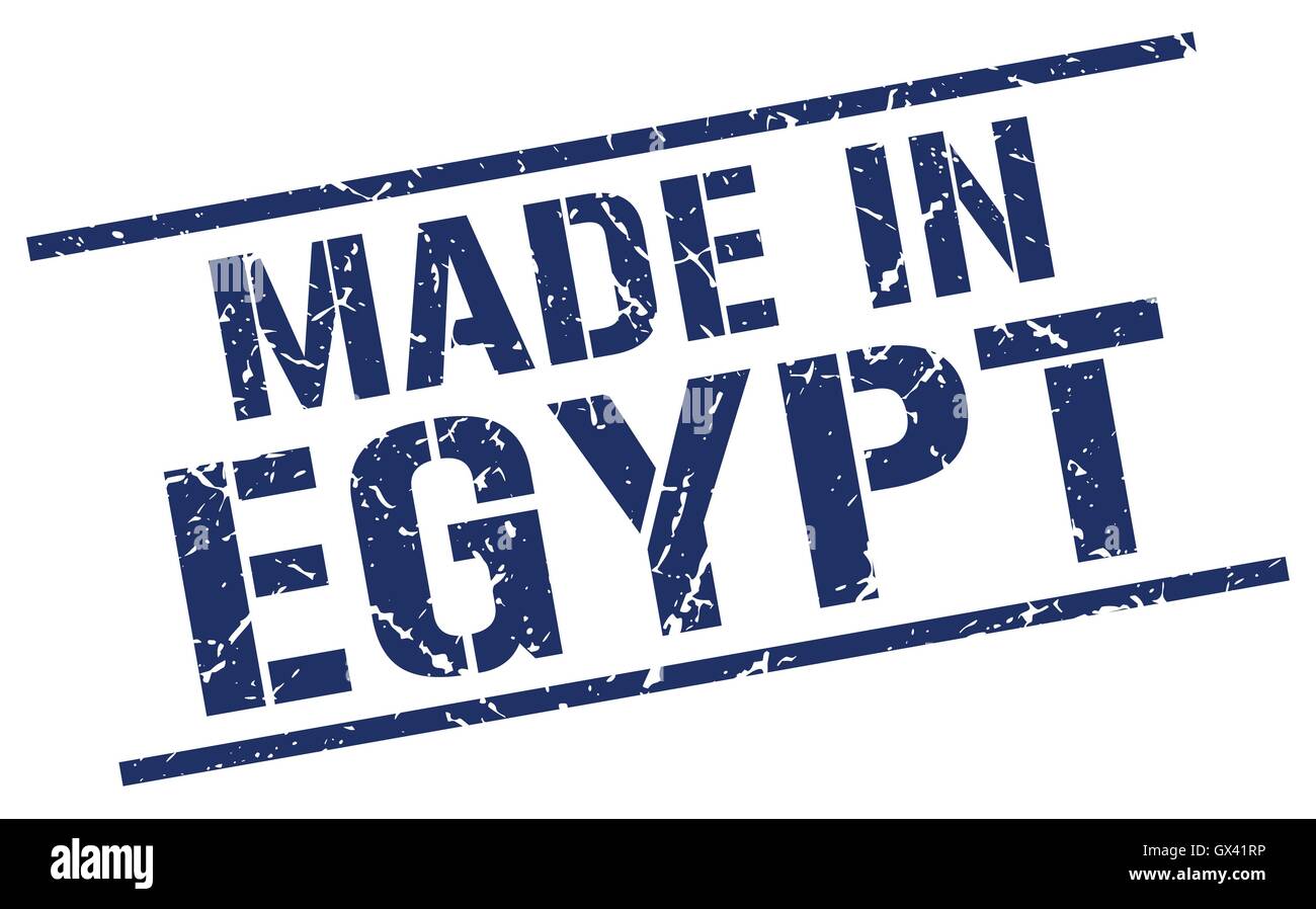 Made in egypt stamp hi-res stock photography and images - Alamy