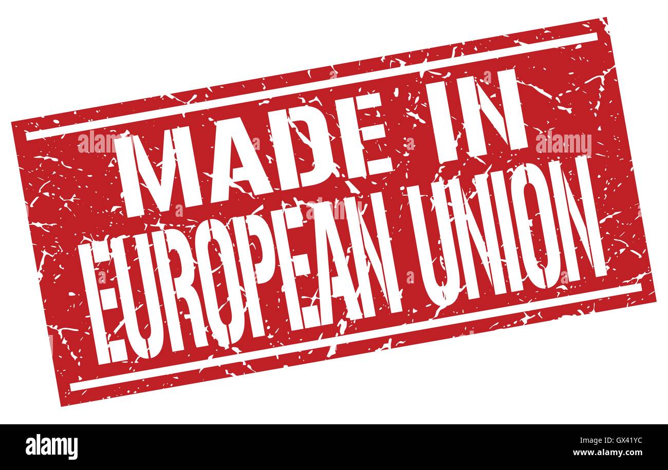 made in european union stamp Stock Vector Image & Art - Alamy