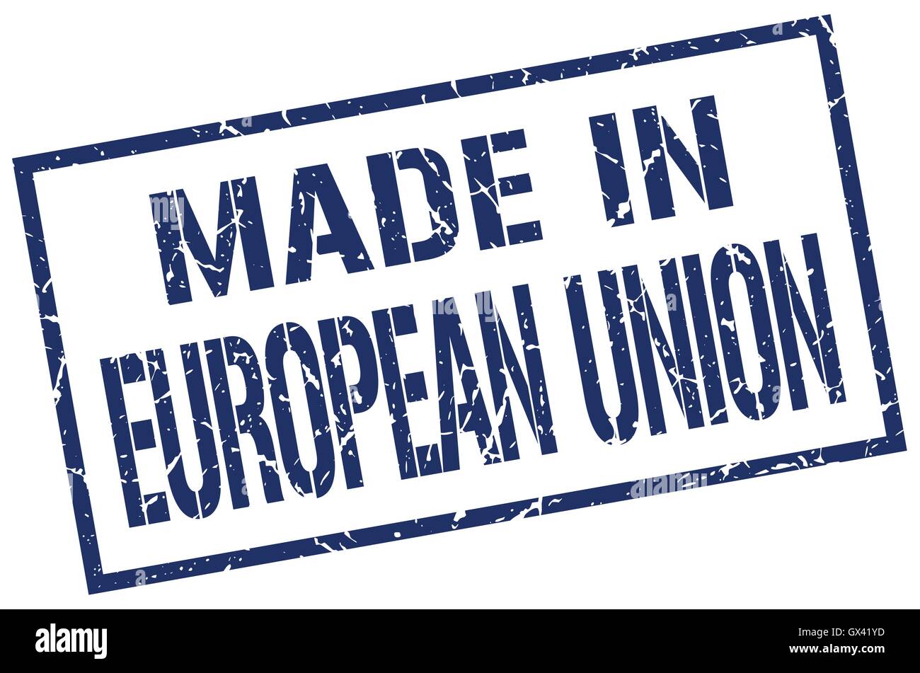made in european union stamp Stock Vector Image & Art - Alamy