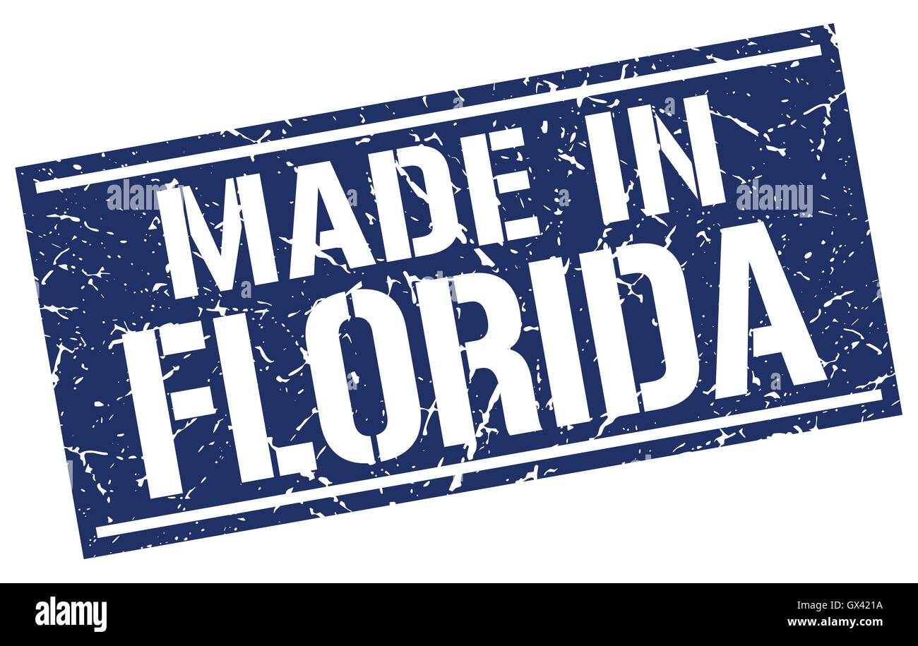 made in Florida stamp Stock Vector Image & Art - Alamy