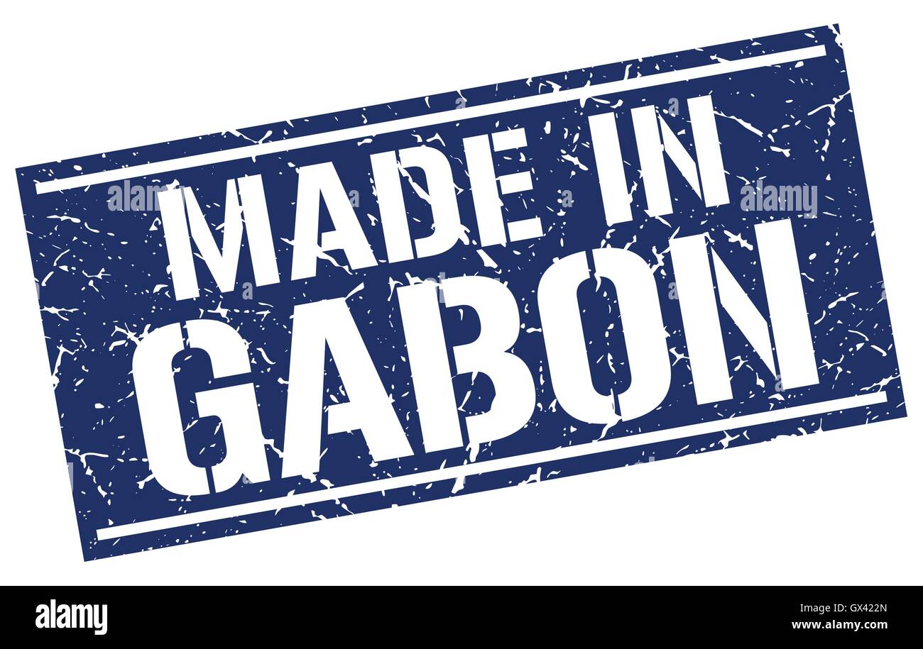 Made in gabon stamp hi-res stock photography and images - Alamy