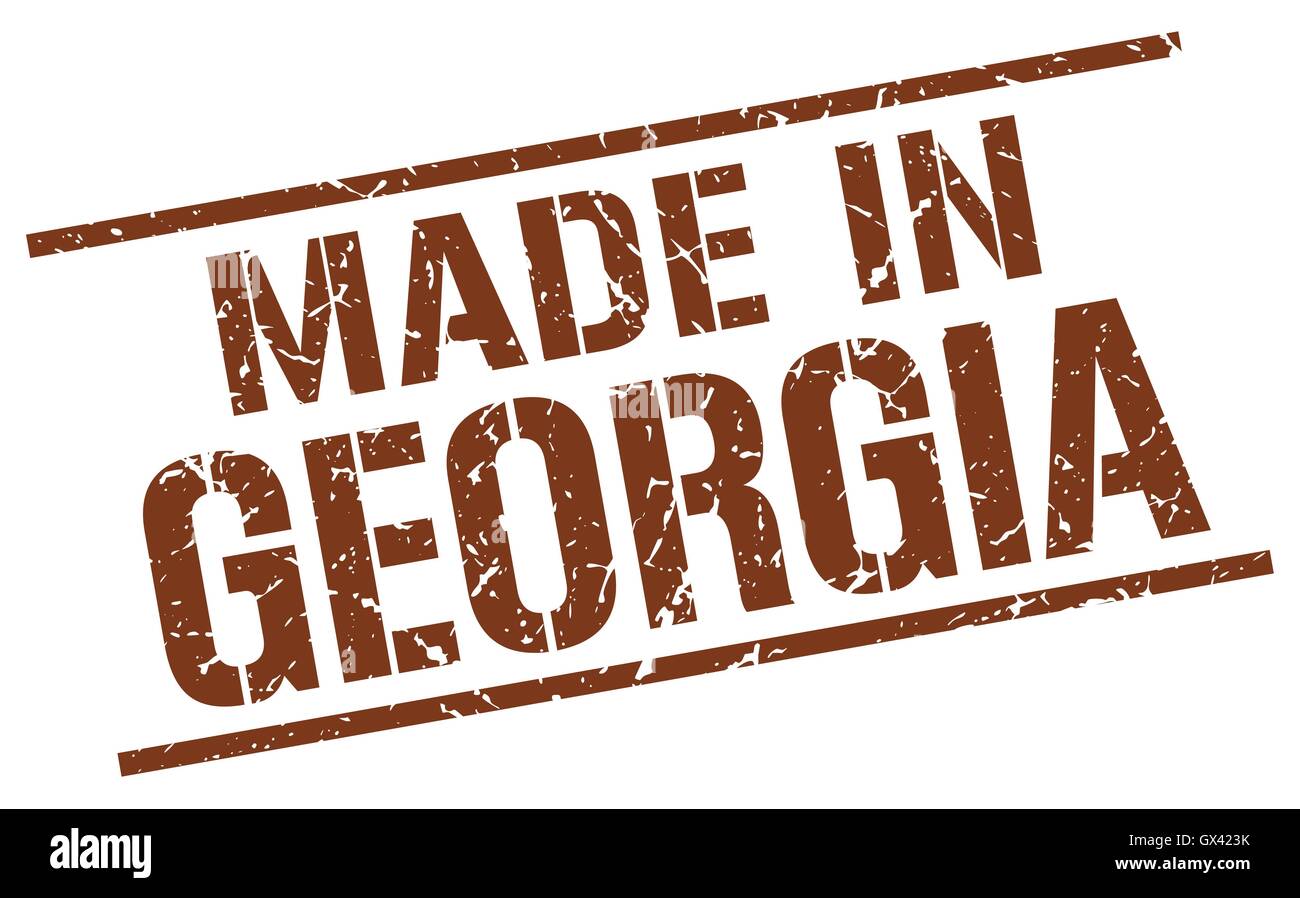Made In Georgia Vector Vectors High Resolution Stock Photography and ...