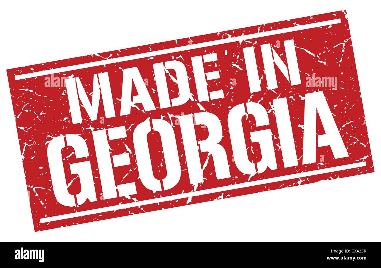 made in Georgia stamp Stock Vector Image & Art - Alamy