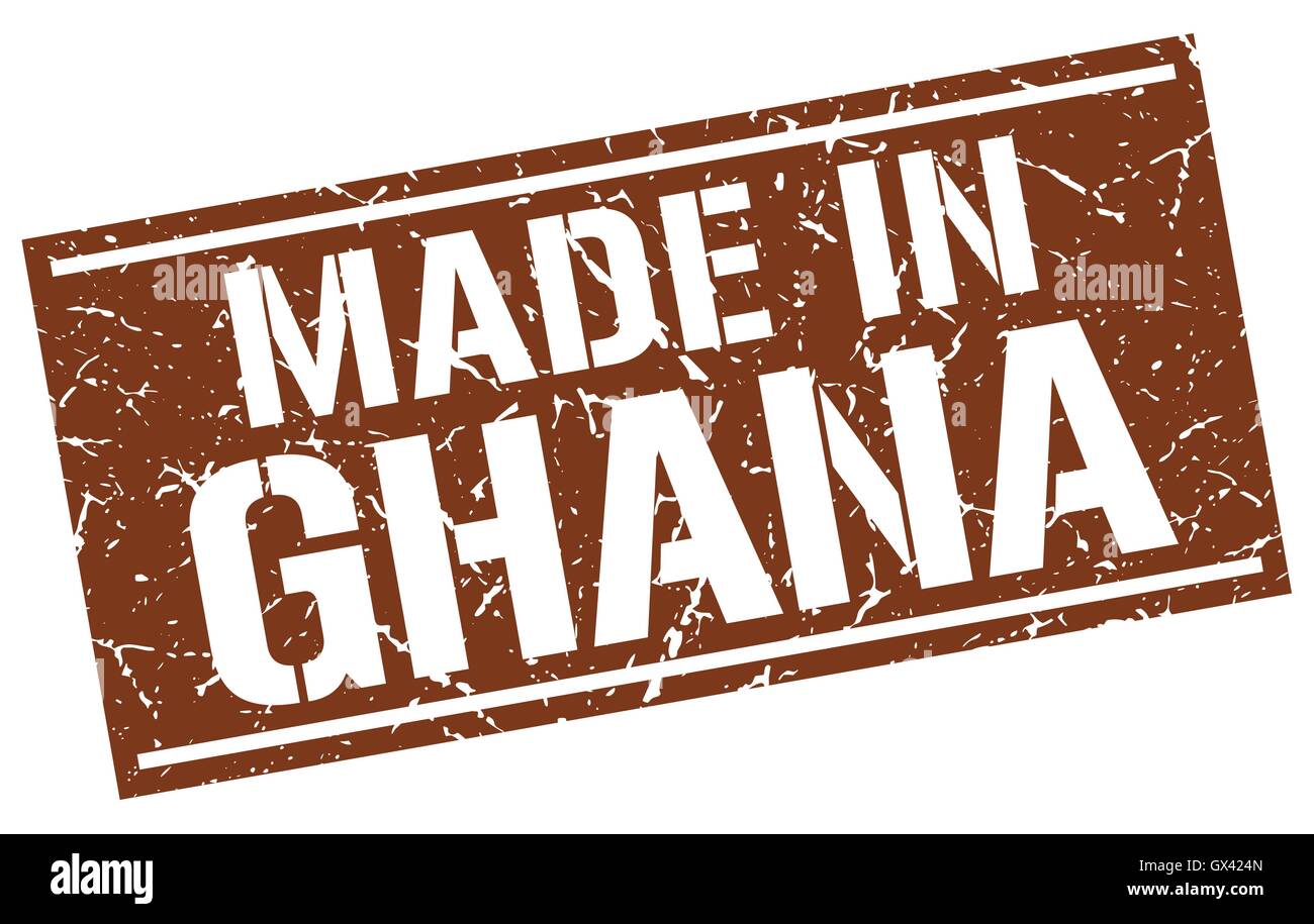 Made in ghana vector vectors Cut Out Stock Images & Pictures - Alamy