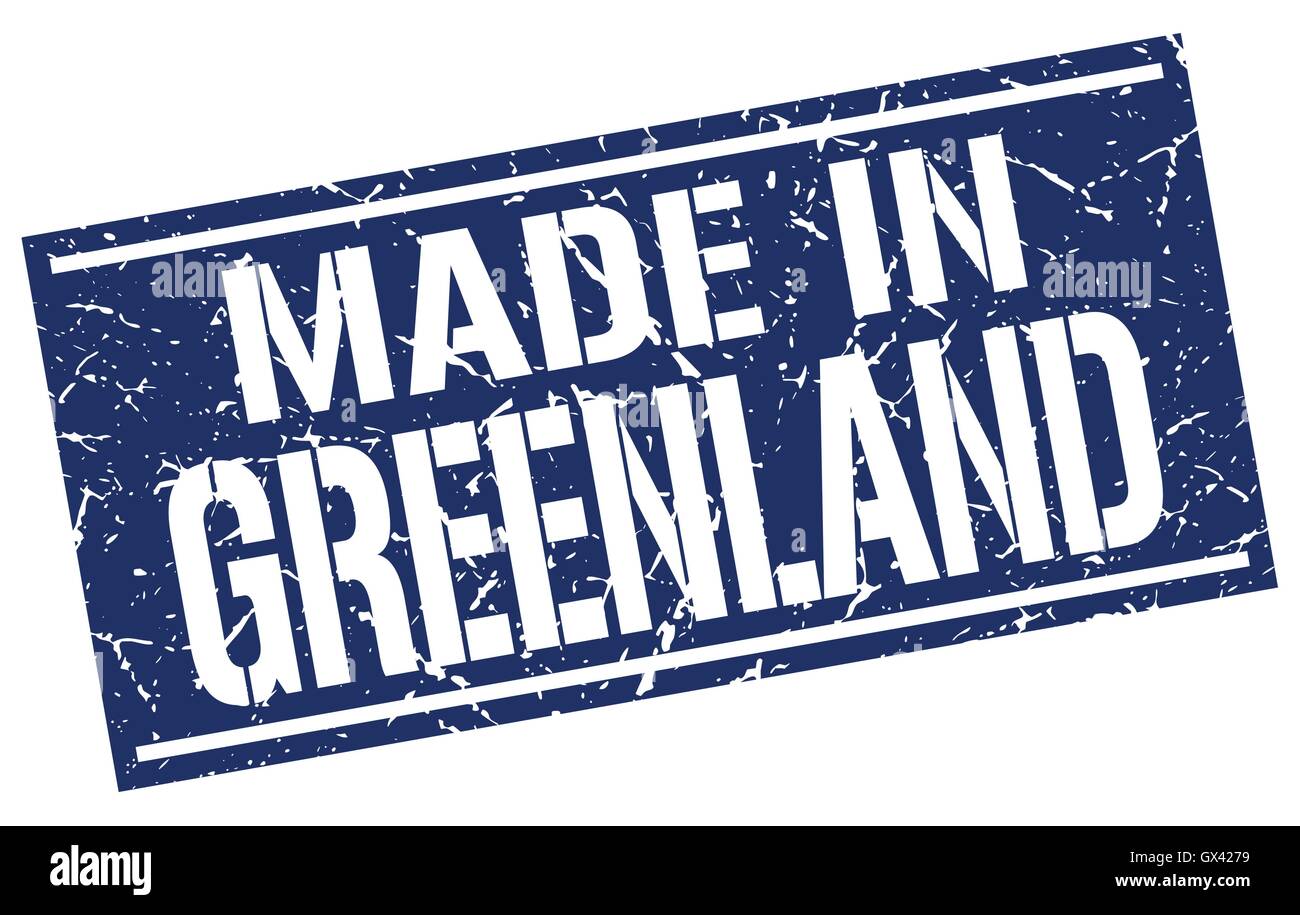 made in Greenland stamp Stock Vector Image & Art - Alamy