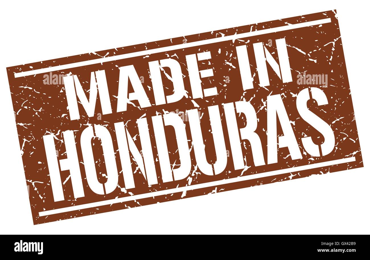 Made in honduras stamp hi-res stock photography and images - Alamy