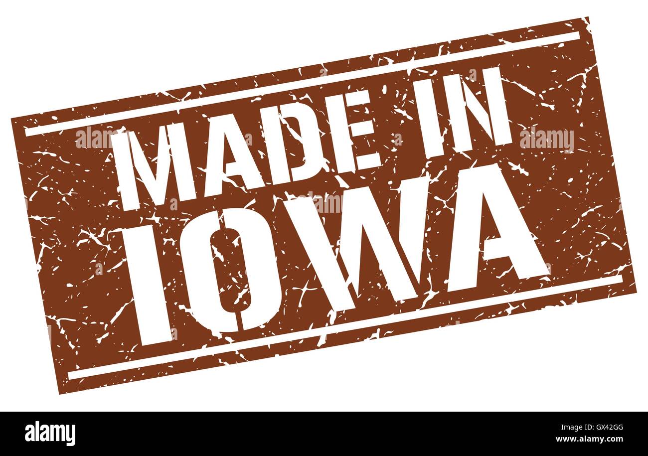 Iowa stamp Cut Out Stock Images & Pictures - Alamy