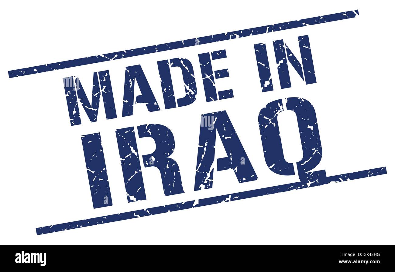 Made in iraq Stock Vector Images - Alamy