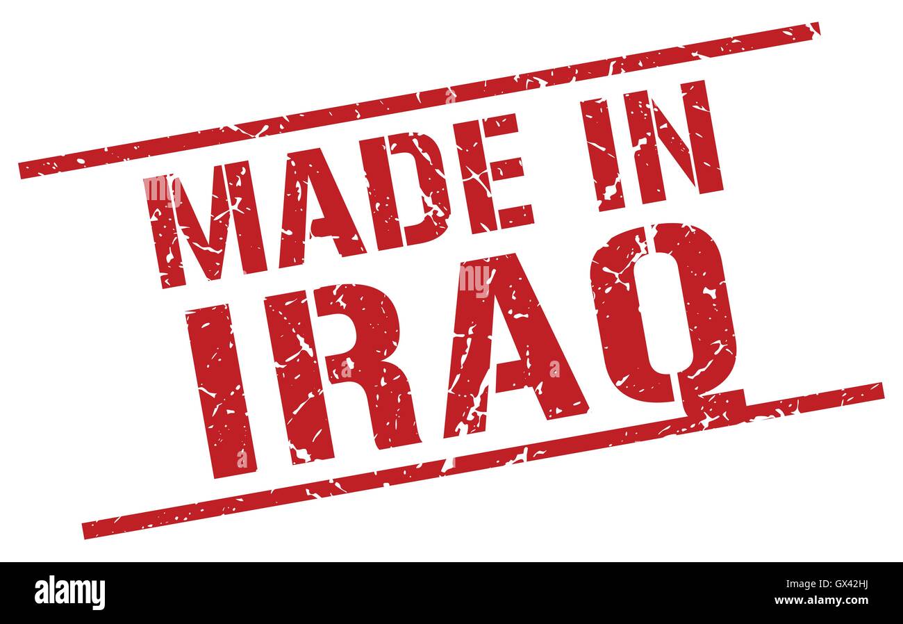 made in Iraq stamp Stock Vector Image & Art - Alamy