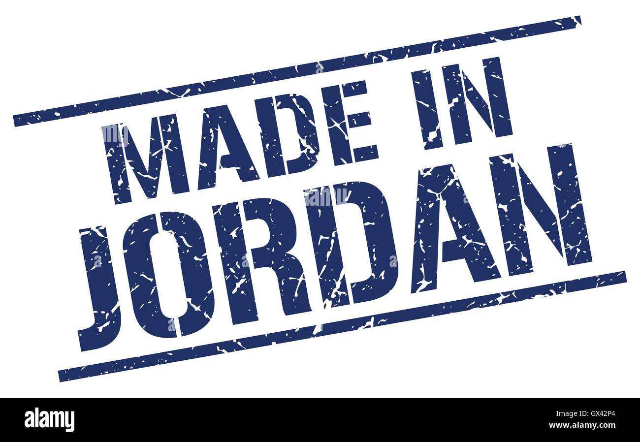 made in Jordan stamp Stock Vector Image & Art - Alamy