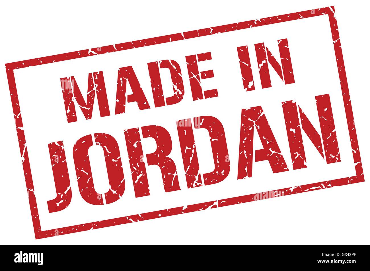 made in Jordan stamp Stock Vector Image & Art - Alamy