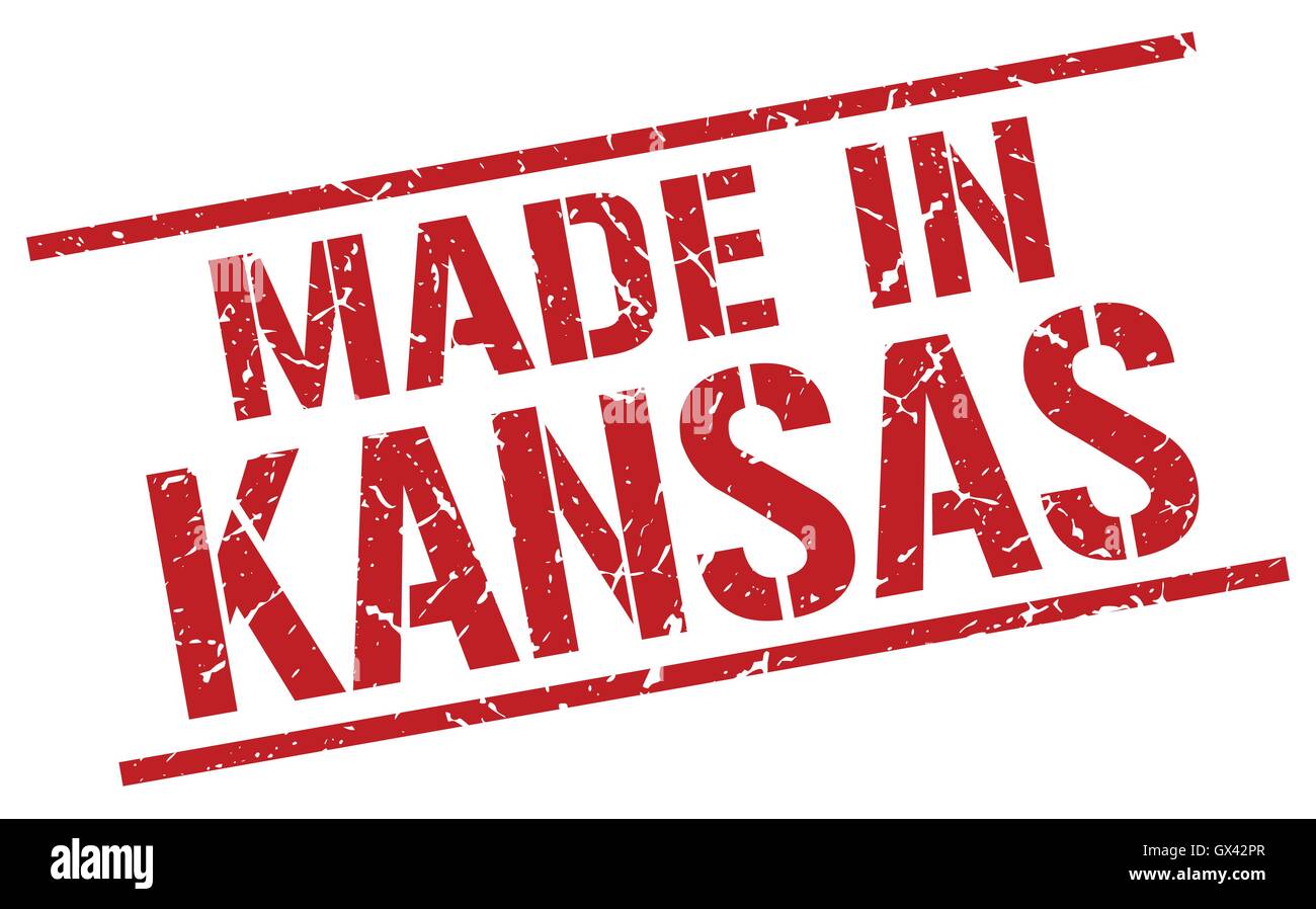 made in Kansas stamp Stock Vector Image & Art - Alamy