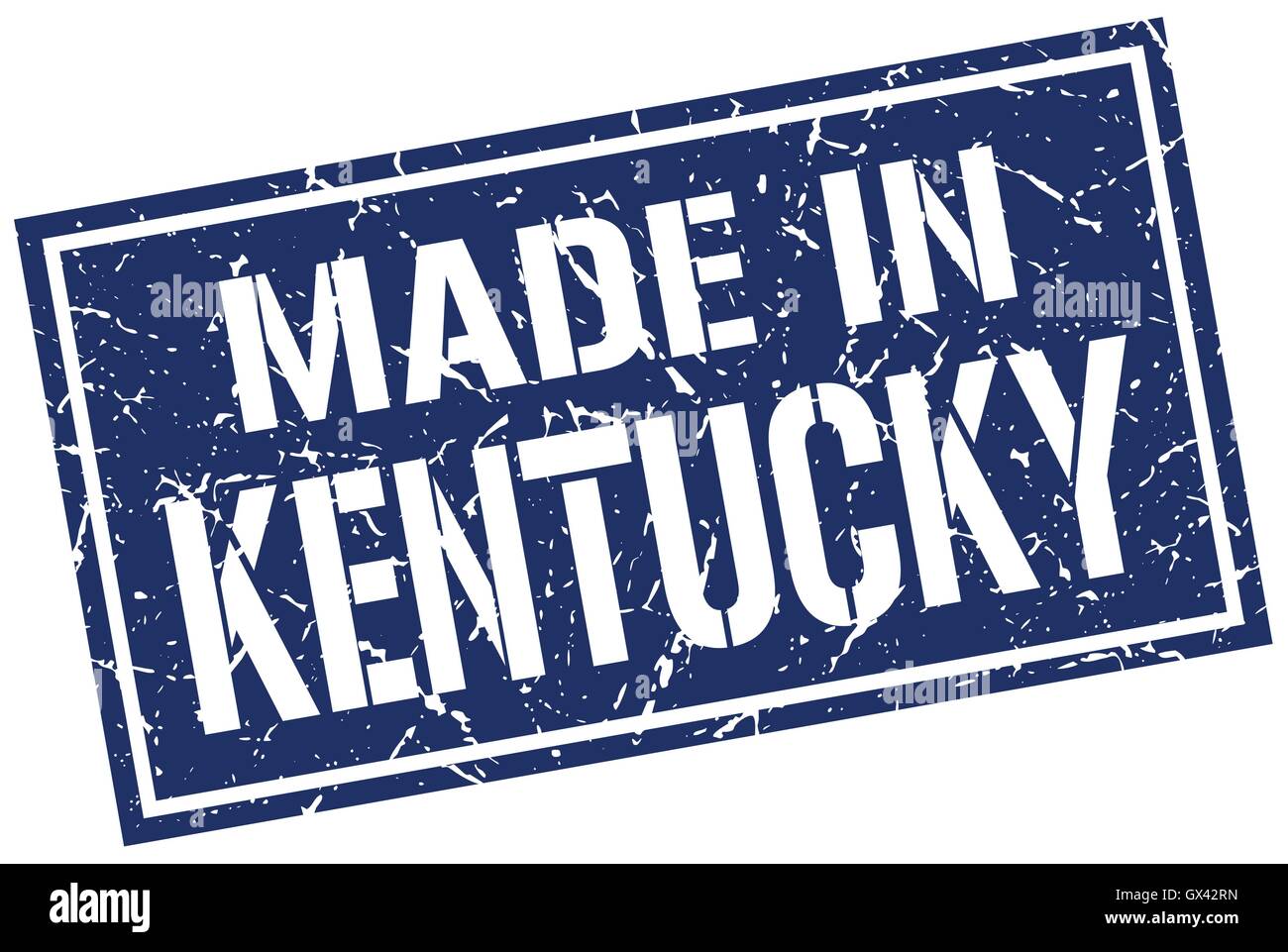 made in Kentucky stamp Stock Vector Image & Art - Alamy