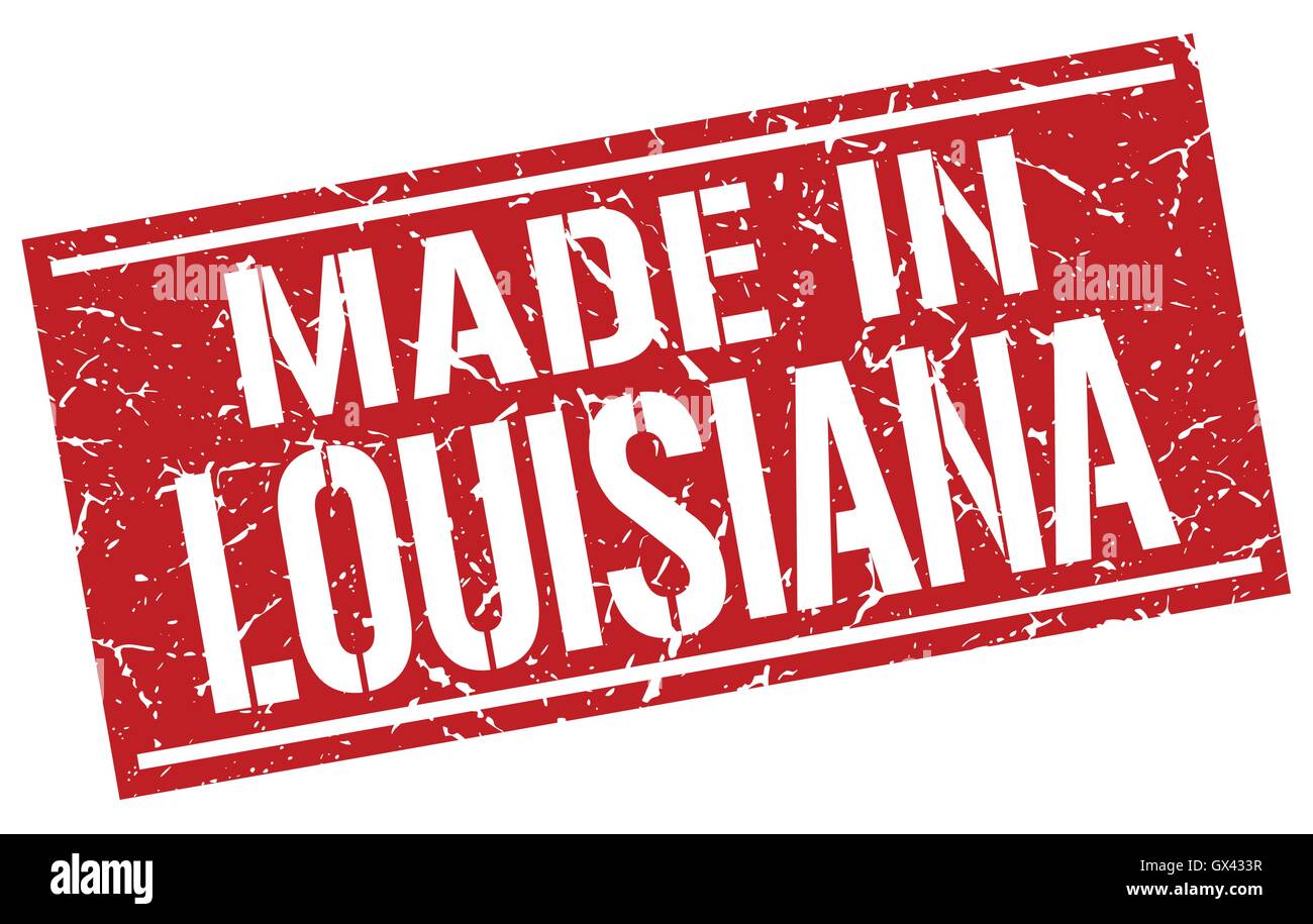 made in Louisiana stamp Stock Vector Image & Art - Alamy