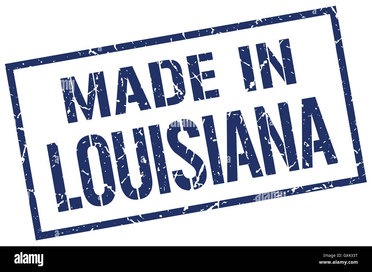 made in Louisiana stamp Stock Vector Image & Art - Alamy