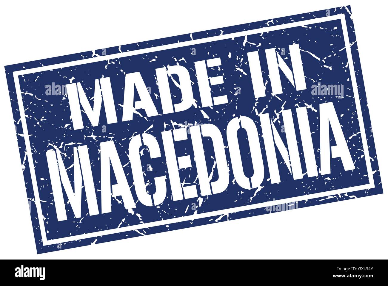 made in Macedonia stamp Stock Vector Image & Art - Alamy
