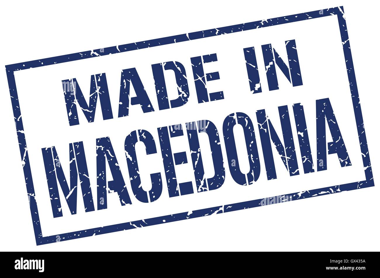 made in Macedonia stamp Stock Vector Image & Art - Alamy