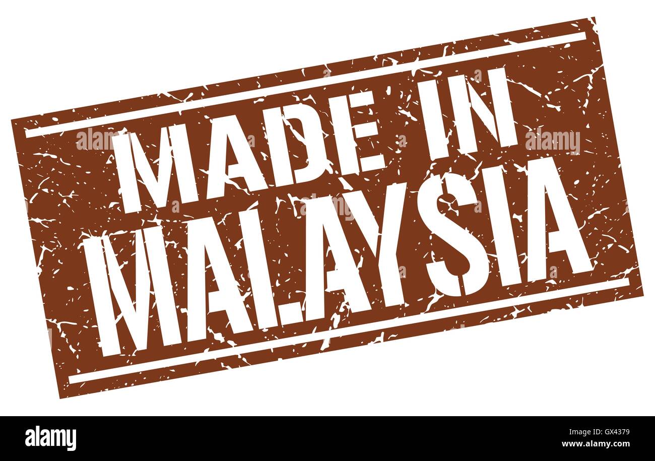 made in Malaysia stamp Stock Vector Image & Art - Alamy