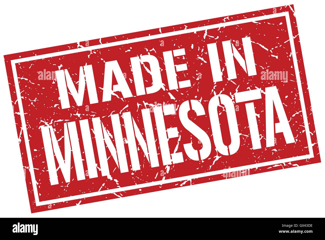made in Minnesota stamp Stock Vector Image & Art - Alamy
