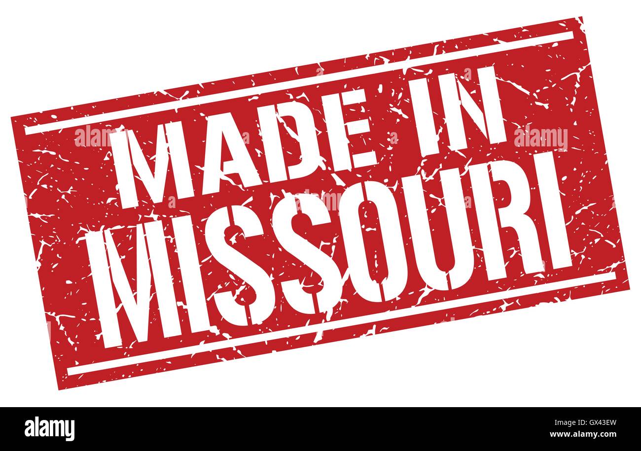 made in Missouri stamp Stock Vector Image & Art - Alamy