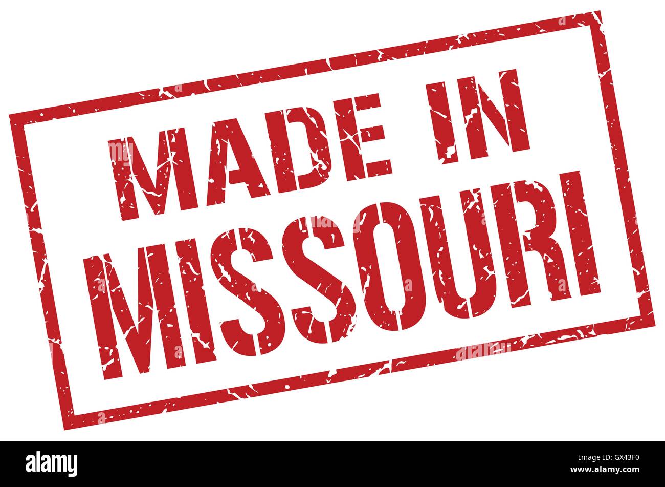 made in Missouri stamp Stock Vector Image & Art - Alamy
