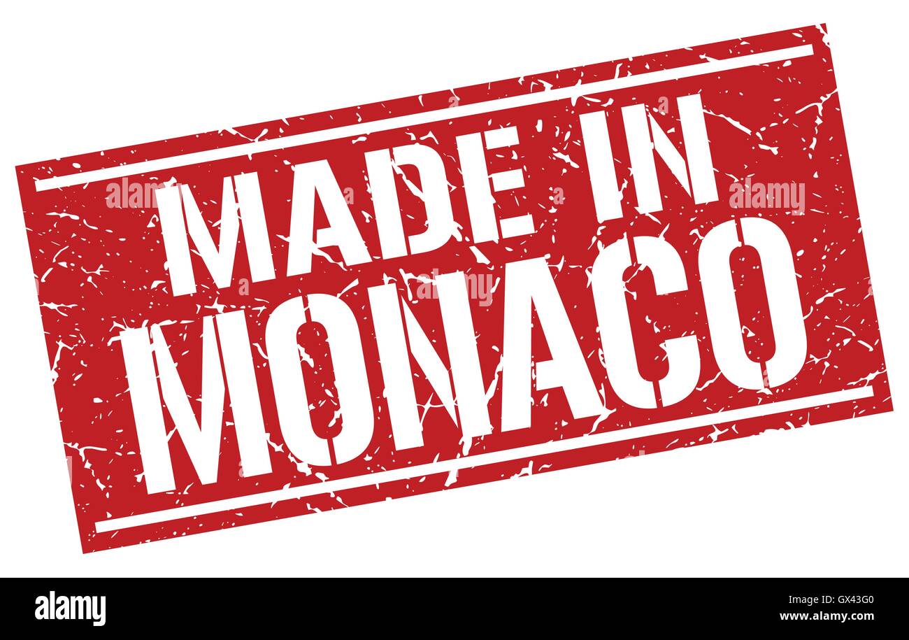 made in Monaco stamp Stock Vector Image & Art - Alamy