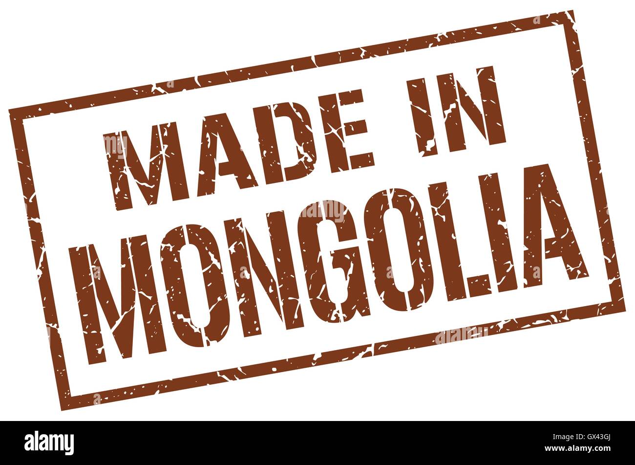 made in Mongolia stamp Stock Vector Image & Art - Alamy