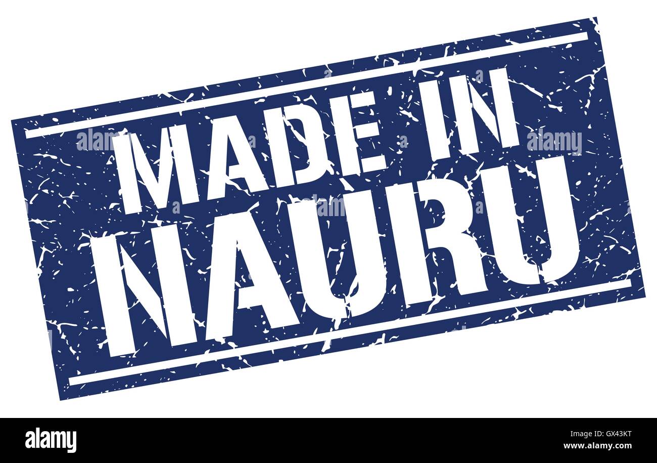made in Nauru stamp Stock Vector Image & Art - Alamy