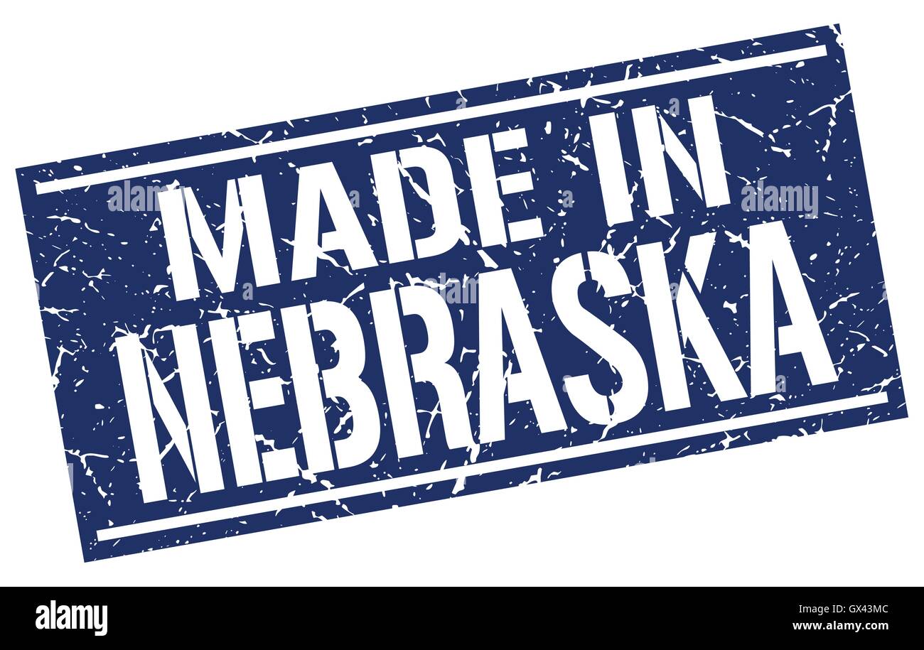 made in Nebraska stamp Stock Vector Image & Art - Alamy