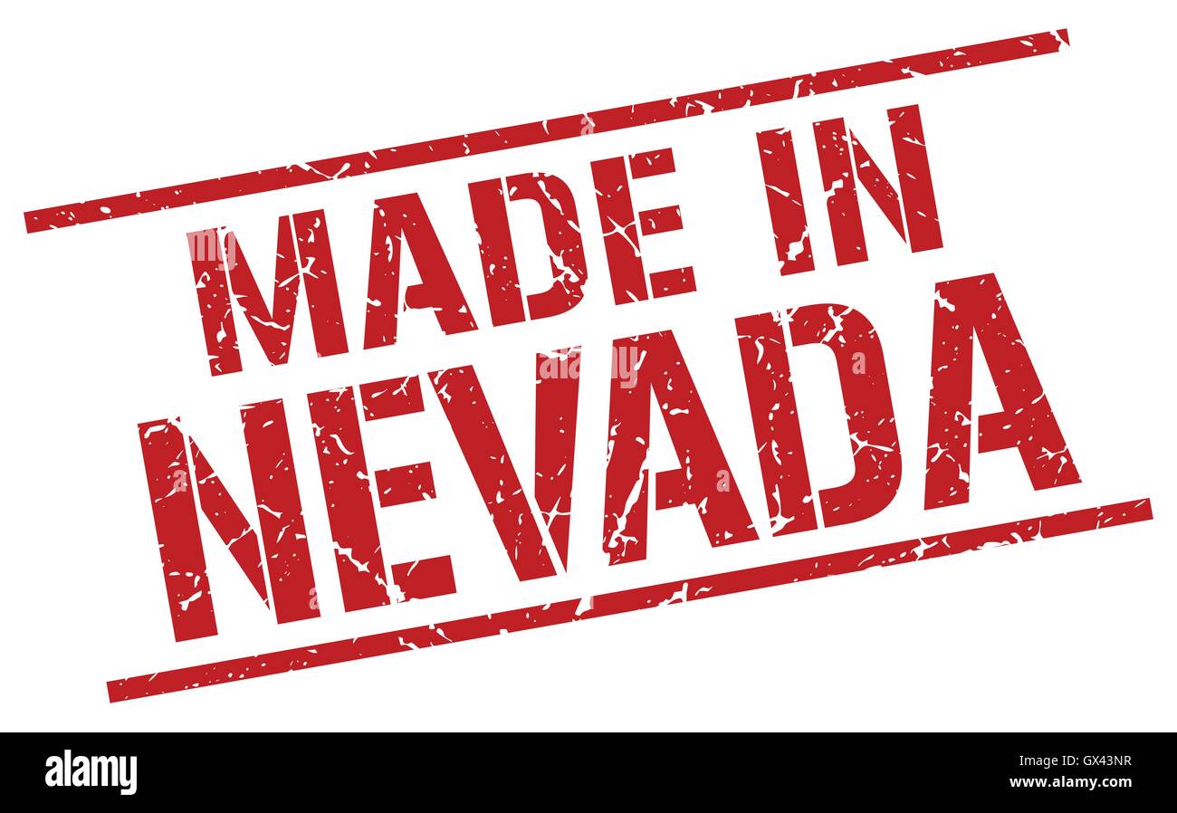 made in Nevada stamp Stock Vector Image & Art - Alamy