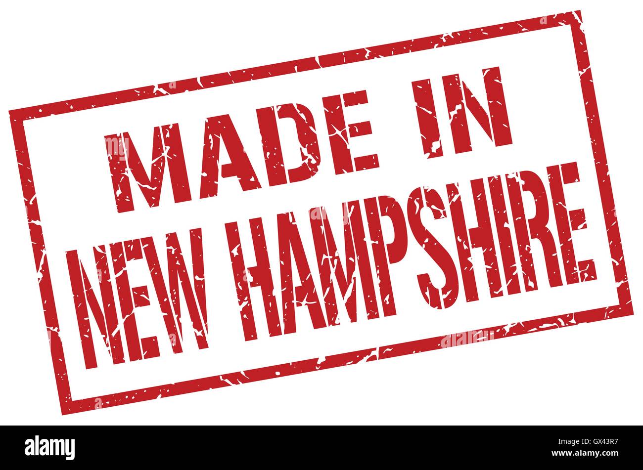 made in New Hampshire stamp Stock Vector Image & Art - Alamy