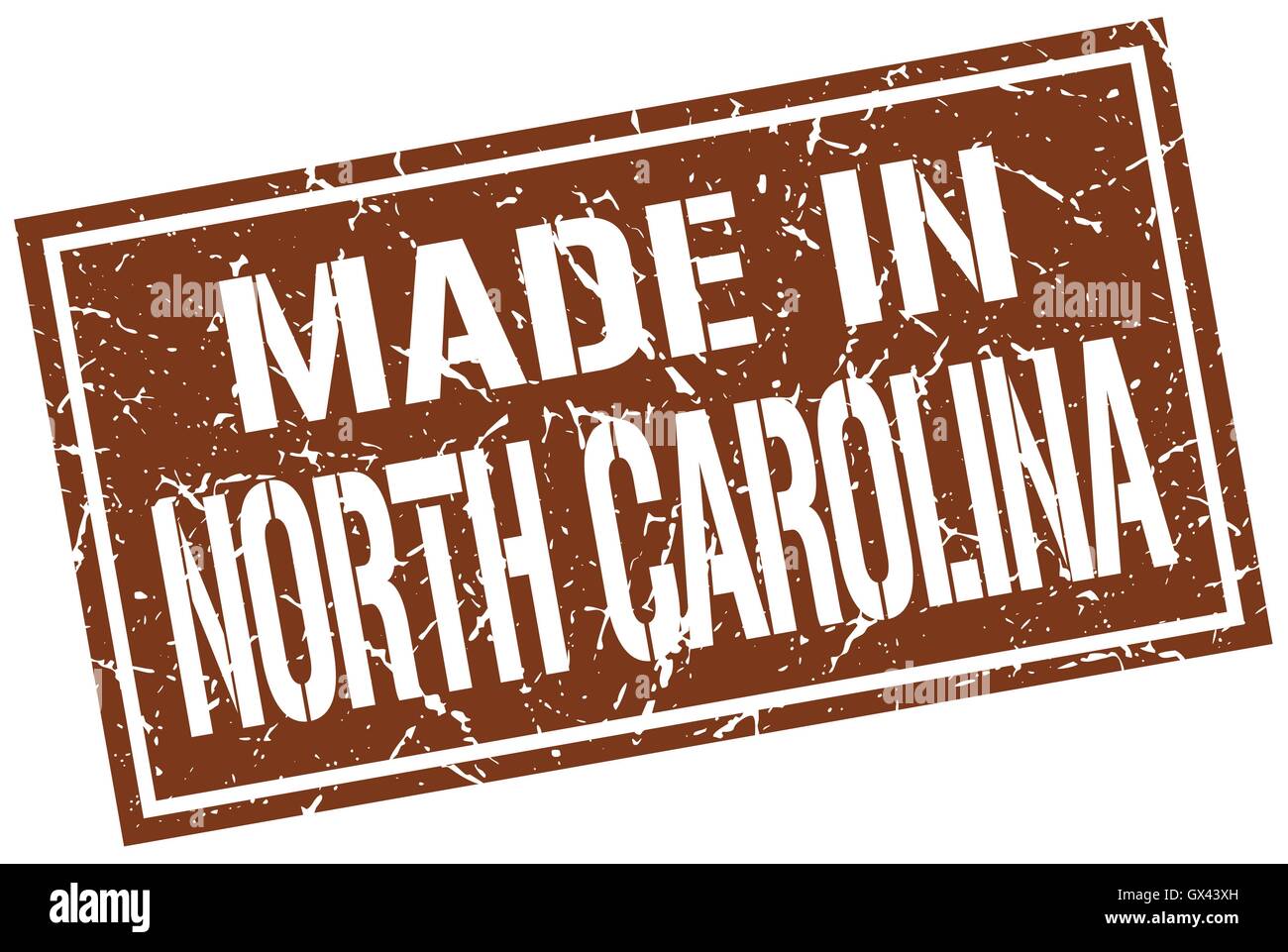 made in North Carolina stamp Stock Vector Image & Art - Alamy